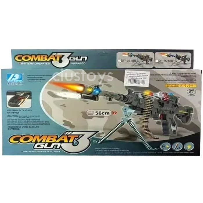Jual Tembakan Combat 3 DF-9218B - Mainan Tembakan Anak | Shopee Indonesia