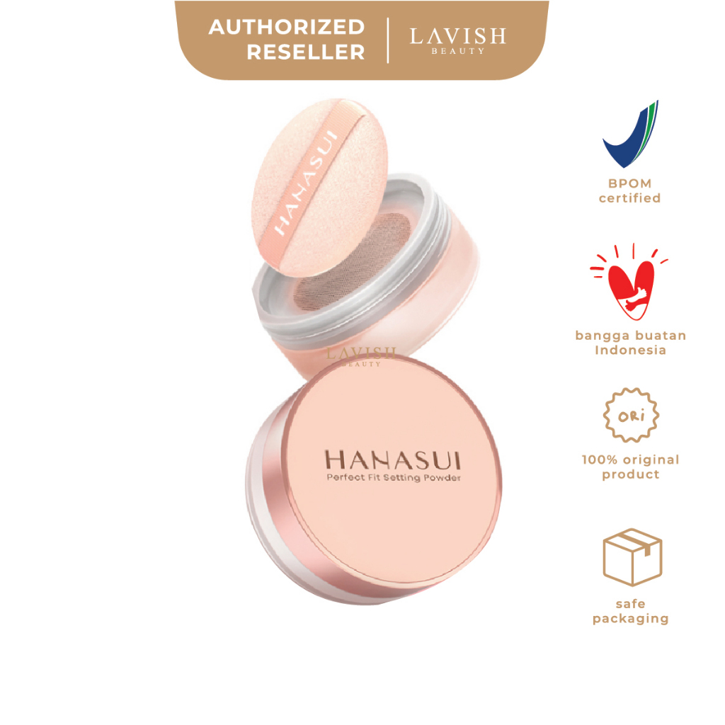 Jual HANASUI Perfect Fit Setting Powder | Shopee Indonesia