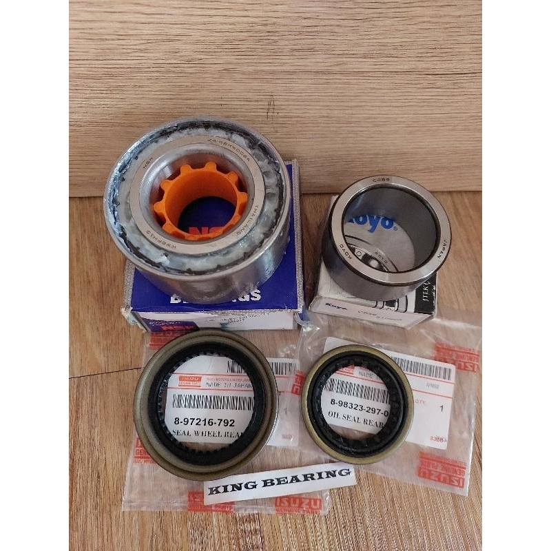 Jual BEARING SET + SEAL RODA BELAKANG TRAGA DMAX 42KWD08 42 KWD 08 ...