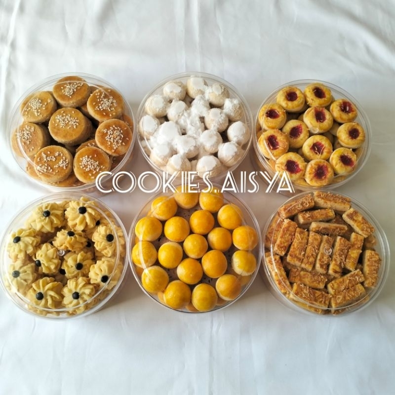 Jual Paket kue kering isi 6 toples 500gr | Shopee Indonesia