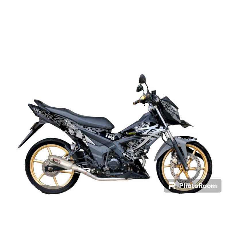 Jual stiker decal sonic 150 full body motif fox warna abu | Shopee ...