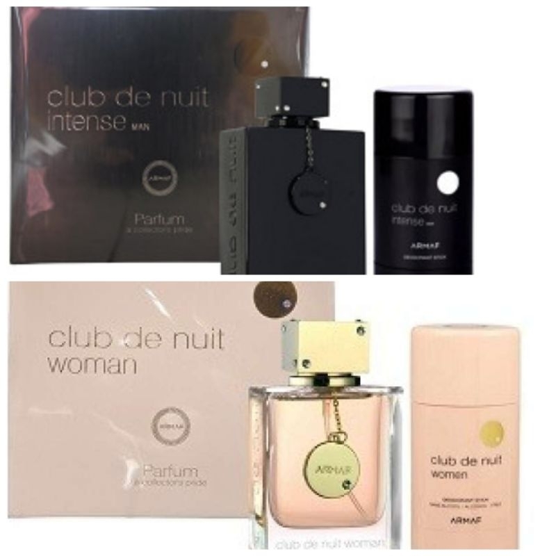 Jual ORIGINAL PARFUM ARMAF CLUB DE NUIT INTENSE SET (105ml+ROLL ON ...