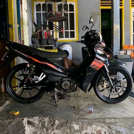 Jual Striping Sticker Jupiter Z Transparan Custom List Rc Edition ...