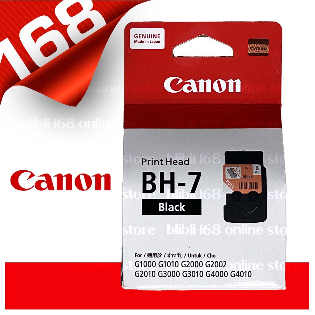 Jual Print Head Cartridge Canon BH7 CH7 BH-7 Black CH-7 colour Catridge ...