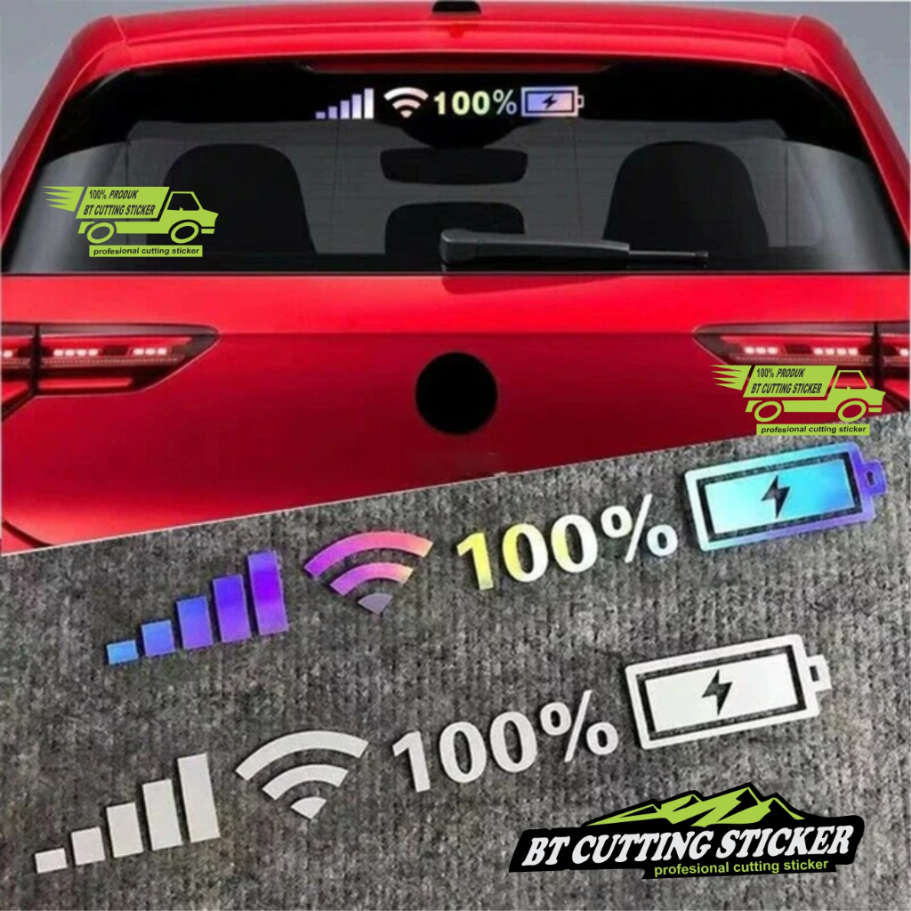 Jual BT sticker mobil sticker kaca sticker viral sticker lucu sticker ...