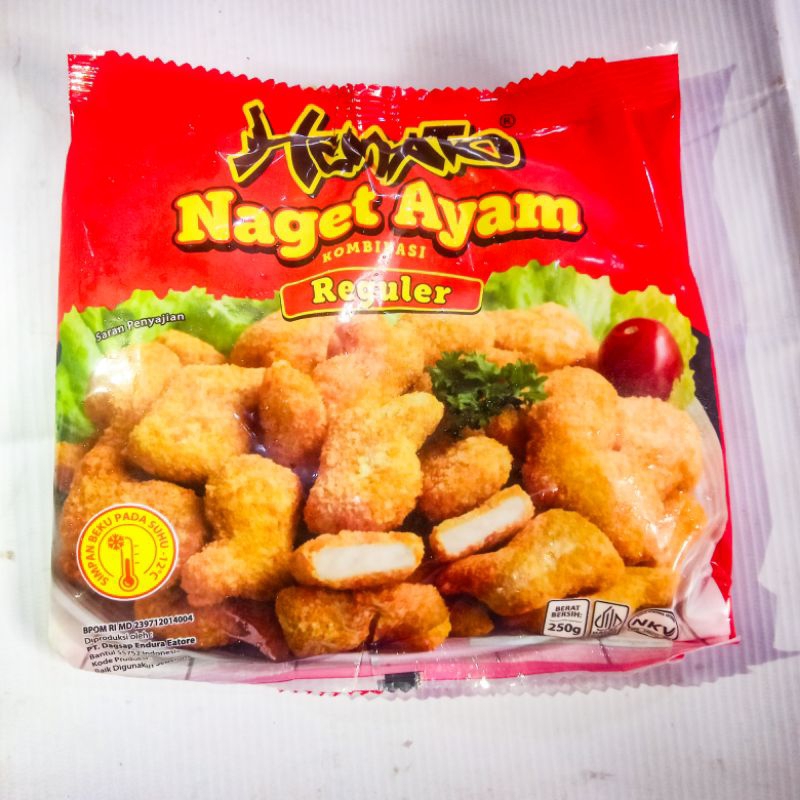 Jual naget ayam hemato 250 g | Shopee Indonesia