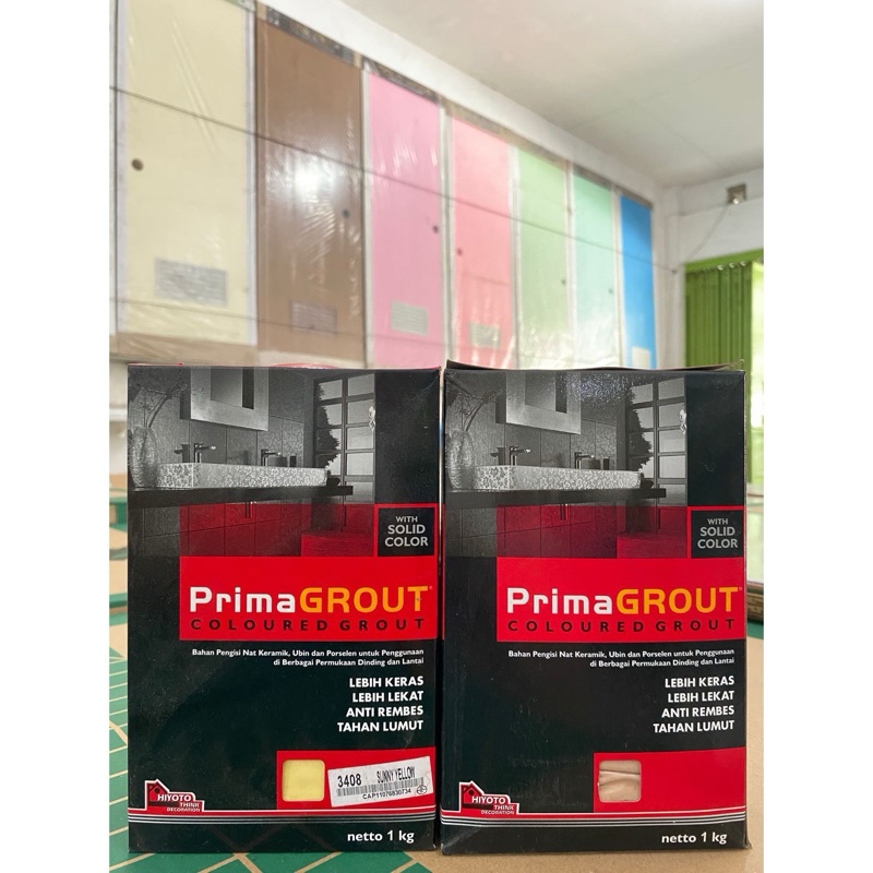 Jual Nat Keramik Prima Grout 1kg | Shopee Indonesia