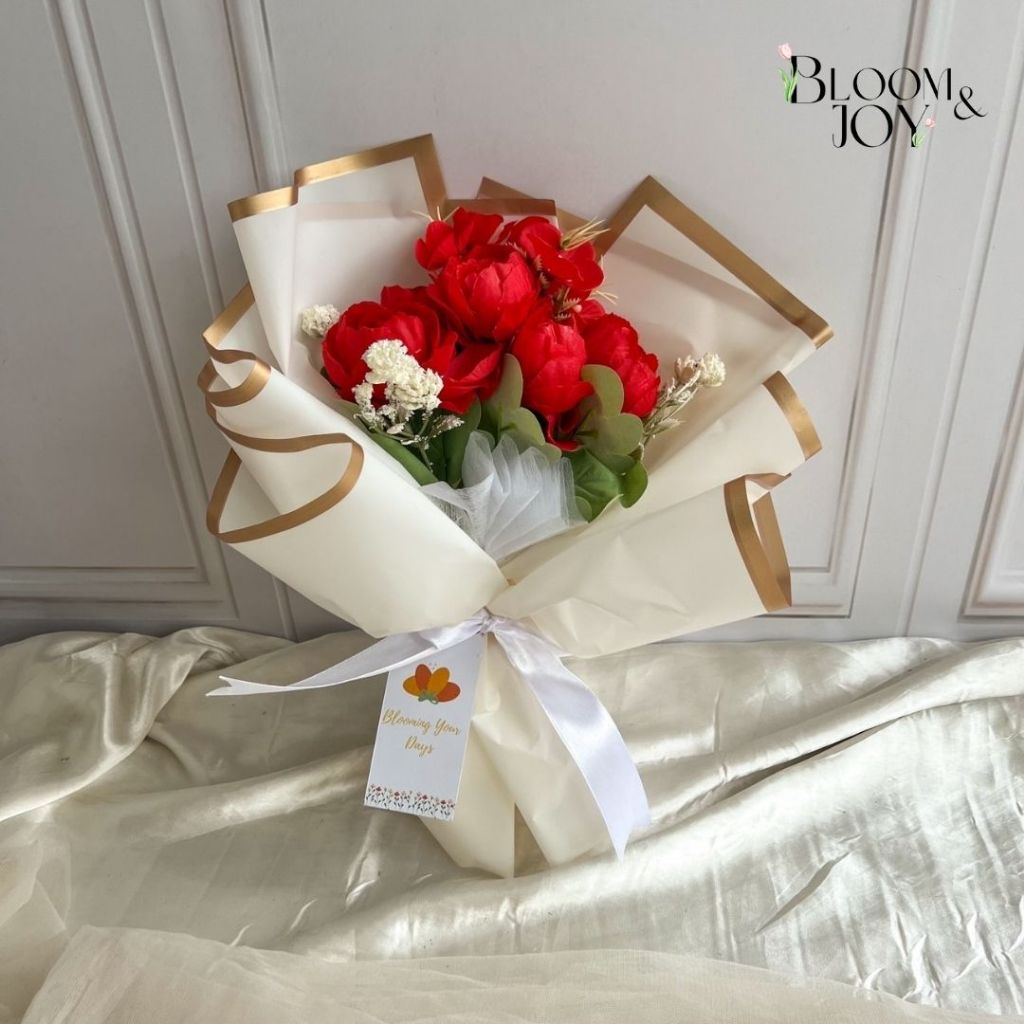 Jual Buket Bunga wisuda ulangtahun graduation mix flower bouquet ...