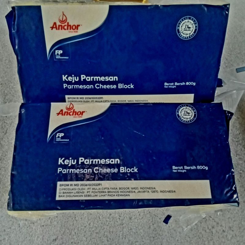 Jual Keju Parmesan Anchor Blok 800 Gram | Shopee Indonesia