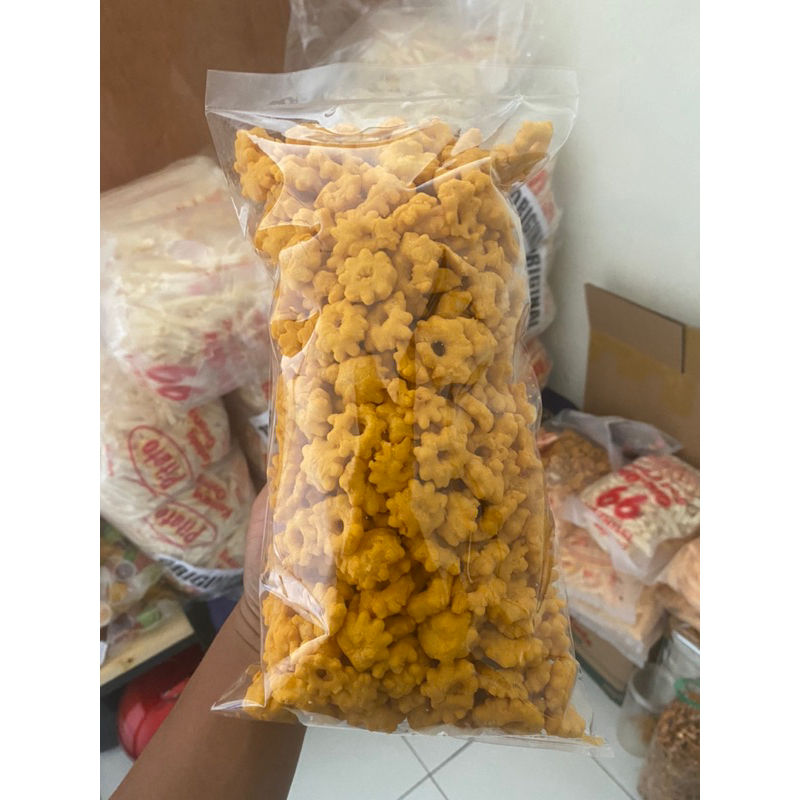 Jual Sakura Ribut Gurih Renyah Snack Kesukaan Orang Tua Enak | Shopee ...