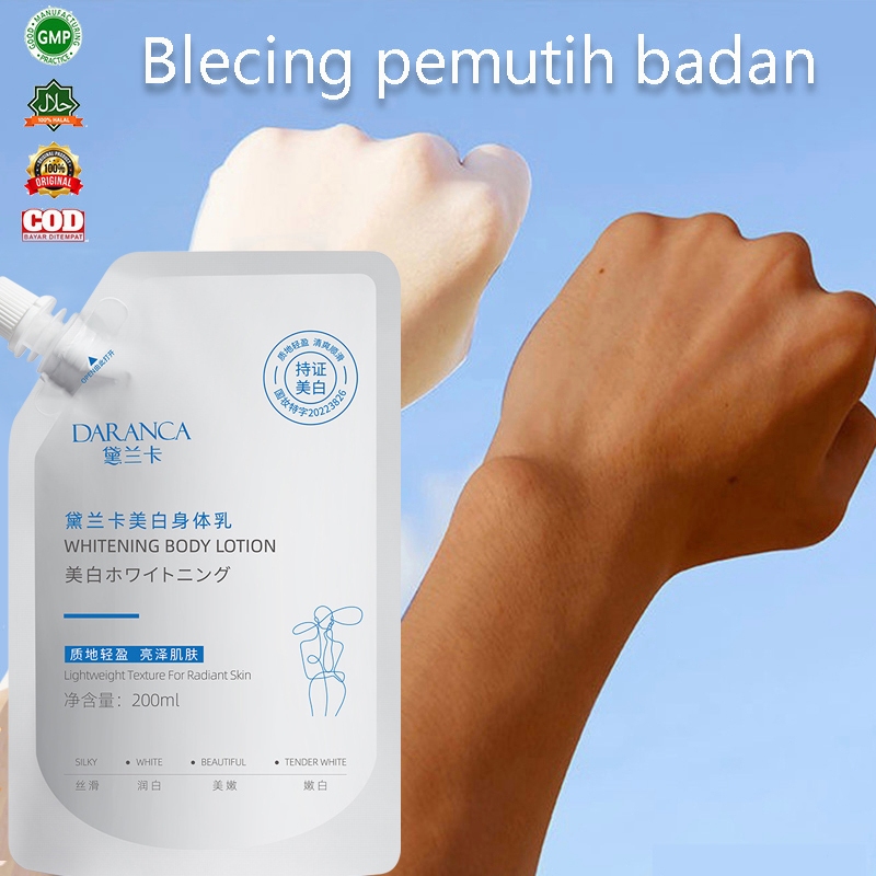 Jual Niacinamide Bleaching Badan Lotion Pemutih Badan Permanen Cepat ...