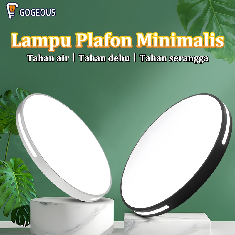 Jual （COD)Tempat lampu plafon minimalis bulat modern gantung ruang tamu ...