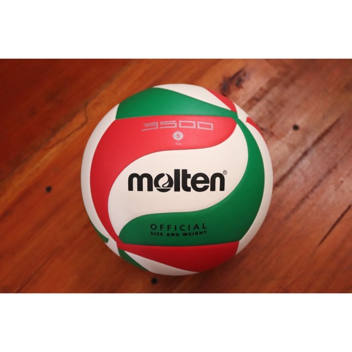 Jual Bola Volley / Bola Voli Molten V5M 3500 Berlogo PBVSI ORI 100% ...