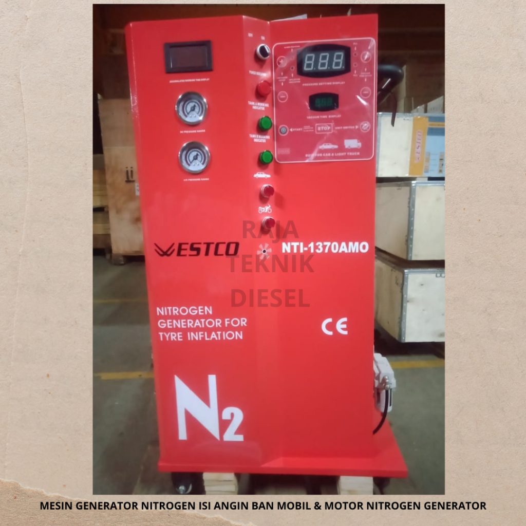 Jual MESIN GENERATOR NITROGEN ISI ANGIN BAN MOBIL & MOTOR NITROGEN ...