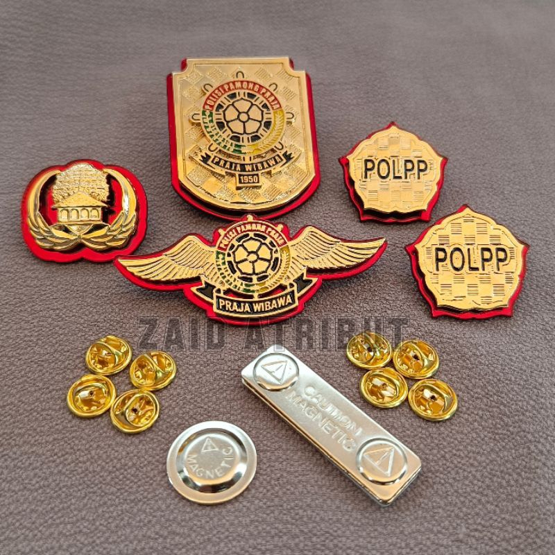 Jual KW POL PP / WING POL PP / MONOGRAM POL PP / PIN KORPRI PREMIUM ...