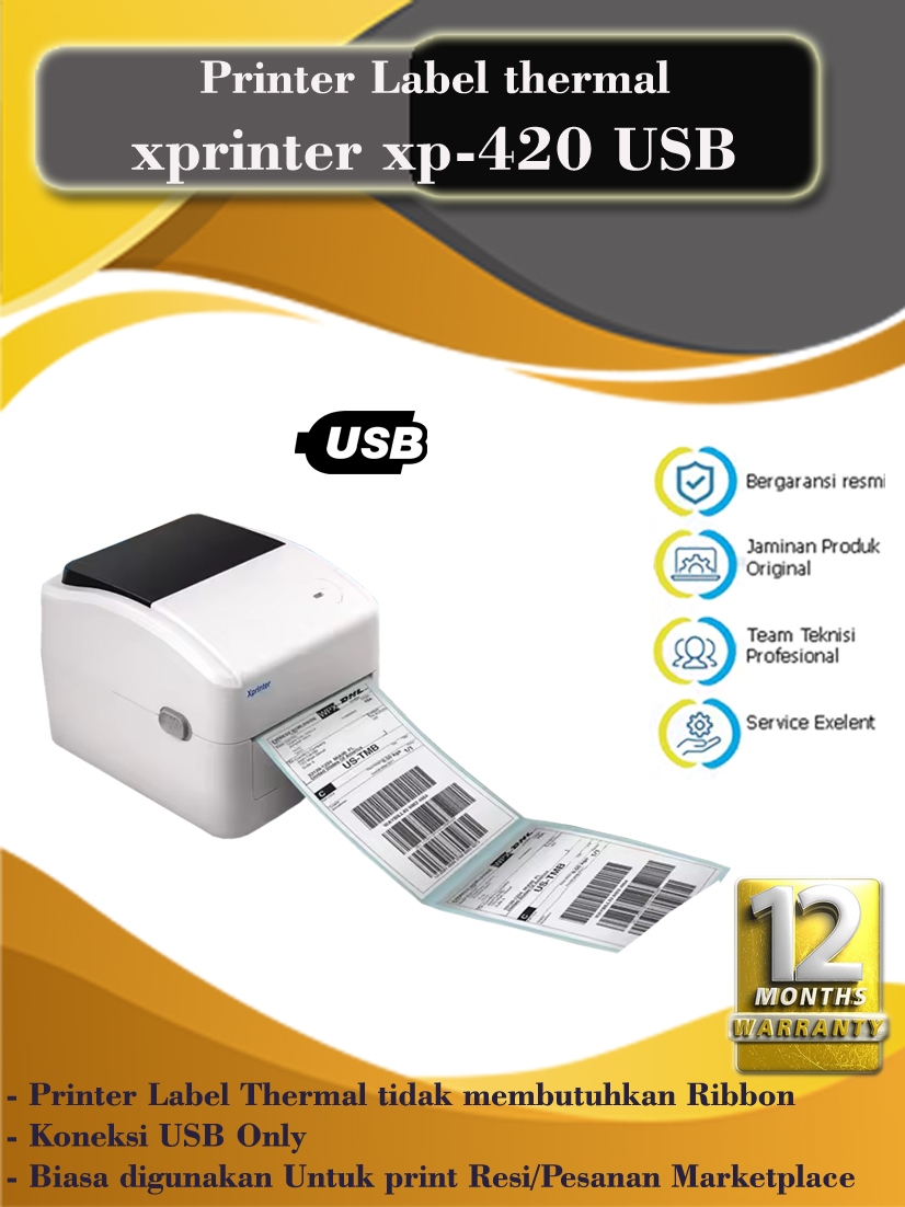 Jual Printer Label Thermal iware xprinter xp-420b | Shopee Indonesia