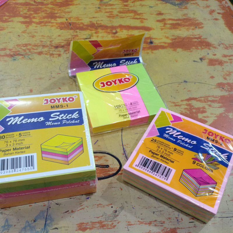 Jual Joyko Memo Stick MMS-1, MMS-2, MMS-3, MMS-0653 | Shopee Indonesia