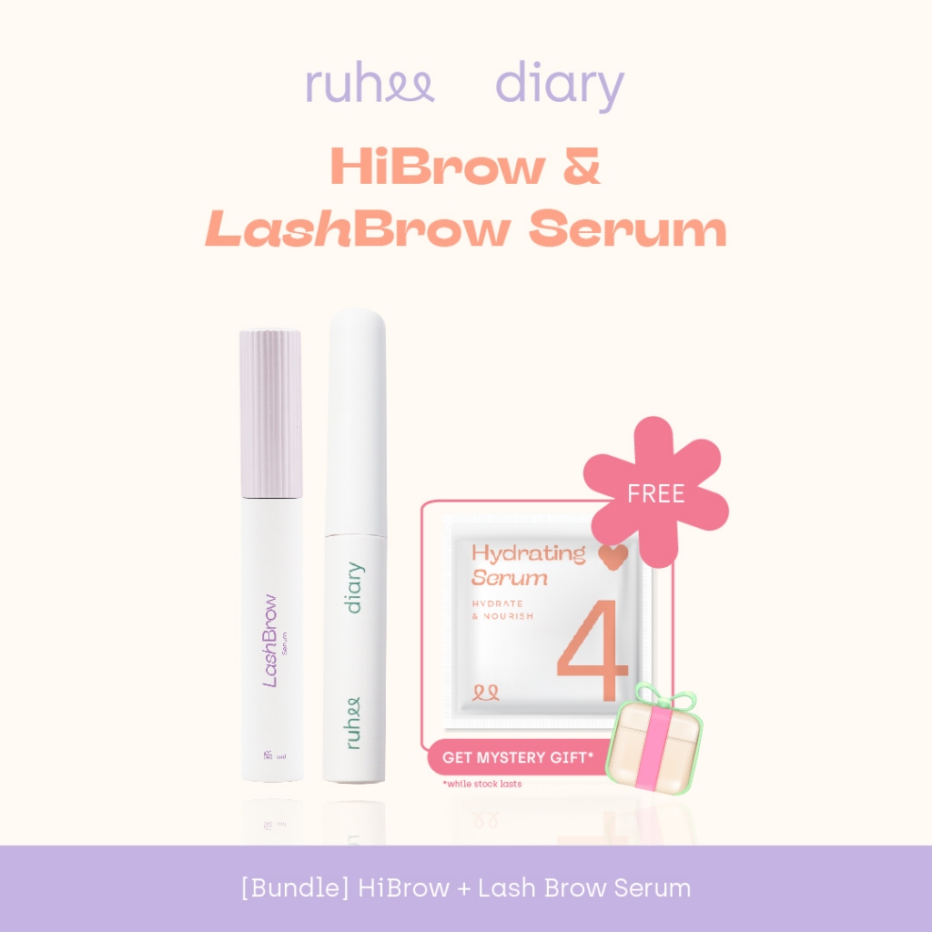 Jual RUHEEDIARY Bundle Hibrow Sculpt x Lash Brow Serum 13gram | Shopee ...