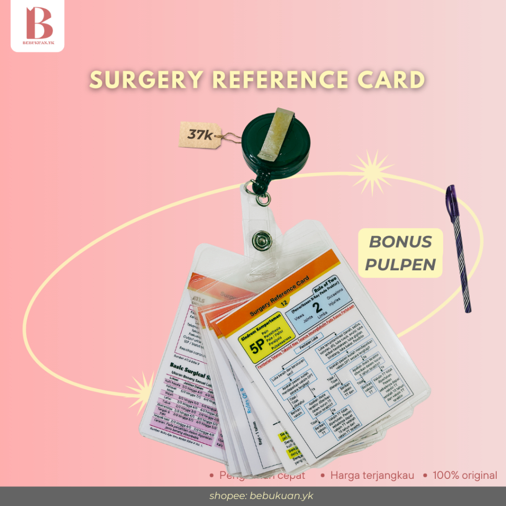 Jual Surgery Reference Card MMN | Shopee Indonesia