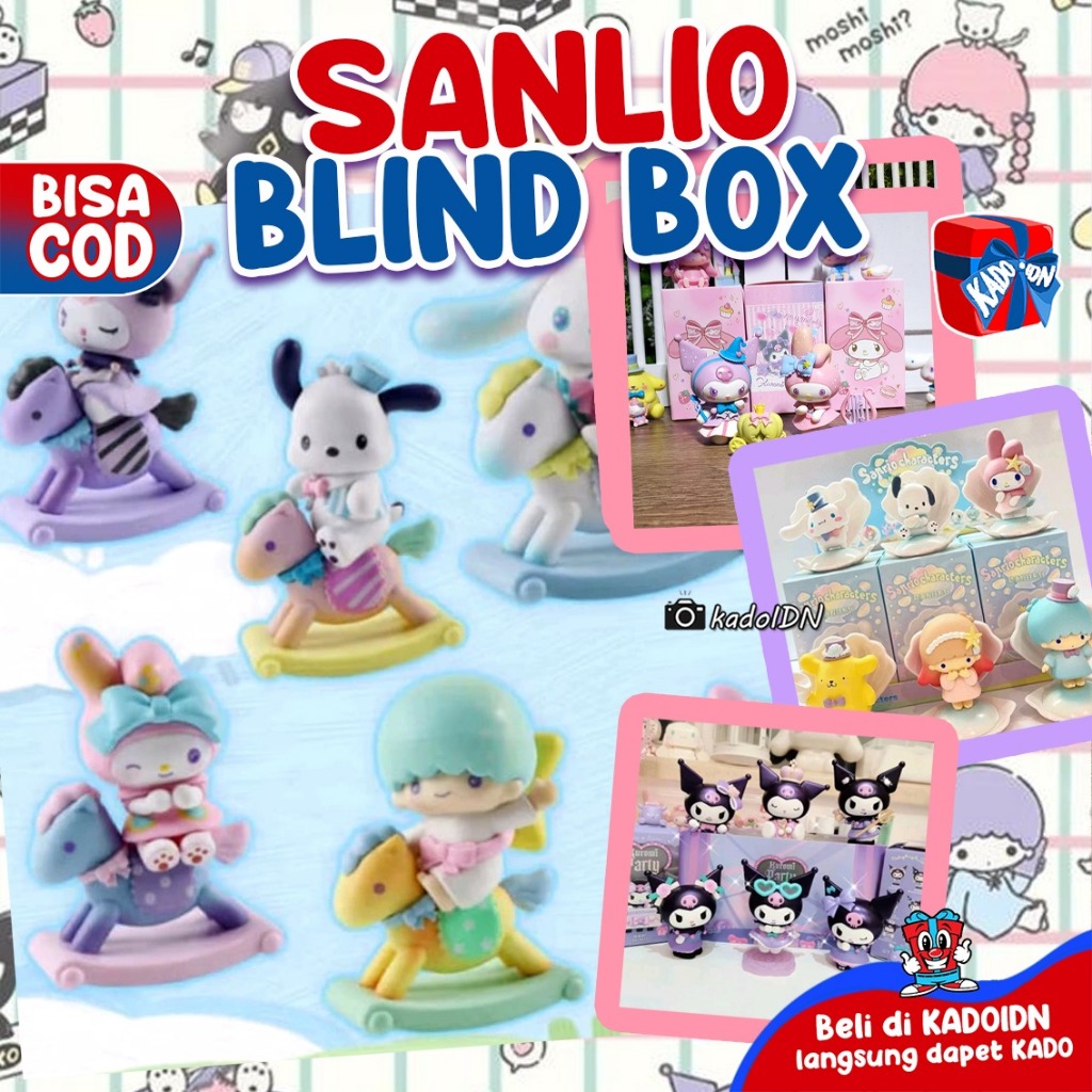 Jual Blind Box Figur Karakter Sanlio | Shopee Indonesia