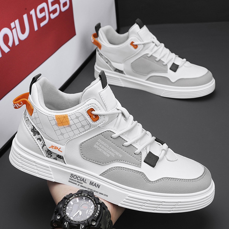 Jual Highland Sepatu Pria Sneakers Casual Sepatu Kasual Jalan Sport Shoes Sepatu Cowok Olahraga ...