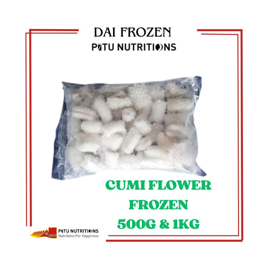 Jual Cumi flowers 1kg, kemasan frozen | Shopee Indonesia