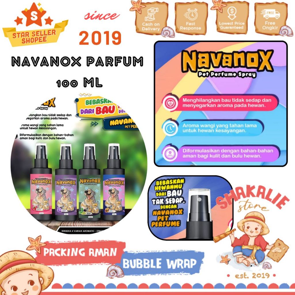 Jual NAVANOX PARFUM 100ML - Premium Parfum Hewan Kucing Anjing ...