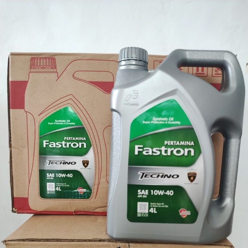 Jual Oli Fastron Pertamina Techno 4 liter 1 dus (6galon) | Shopee Indonesia