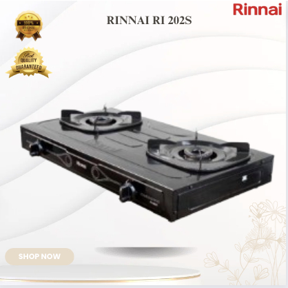 Jual RINNAI KOMPOR GAS 2 TUNGKU RI 202S Kompor Gas/RI-202S/RI202S/202S ...