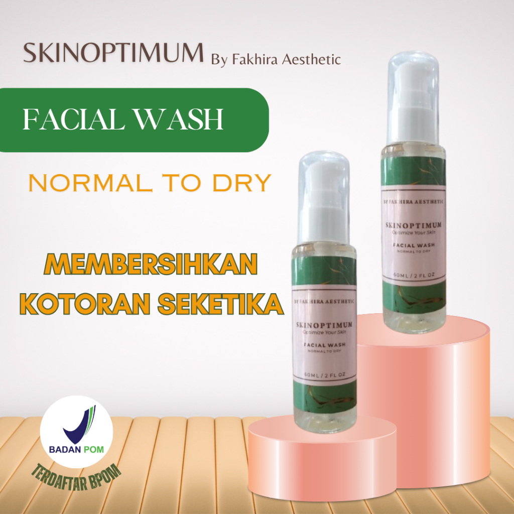 Jual FAC || Facial Wash Normal To Dry/ Face Wash Dry Skin/ Untuk Kulit ...
