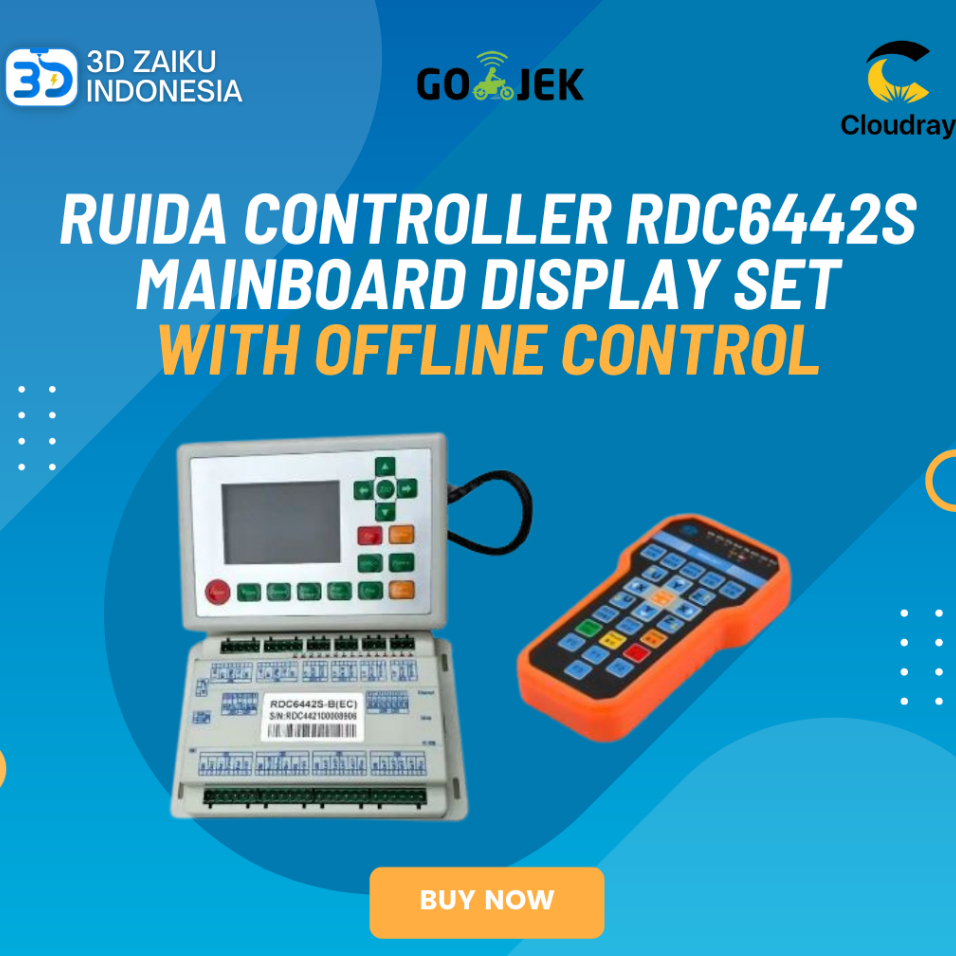 Jual Ruida Controller RDC6442S Mainboard Display Set with Offline ...