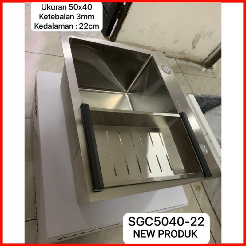 Jual Bak Cuci Piring 1 Lubang Stainless Sink Tempat Cuci Piring ...