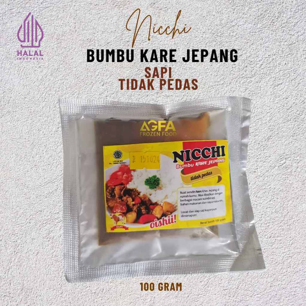 Jual NICCHI kare Golden Curry HALAL 100g / Kari ala Jepang |/ Nichi ...