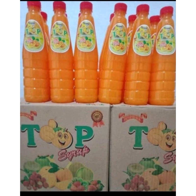 Jual sirup top/ sirop lebaran/siroup oranye jeruk parsel lebaran ...