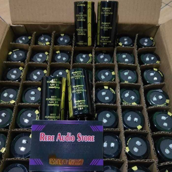 Jual Elco Rubycon hitam 100v 10000uf USR Elko asli Original Super ...
