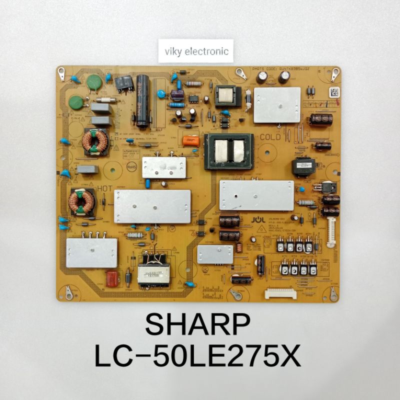Jual SHARP LC-50LE275X power supply psu mesin tv regulator tv SHARP LC ...