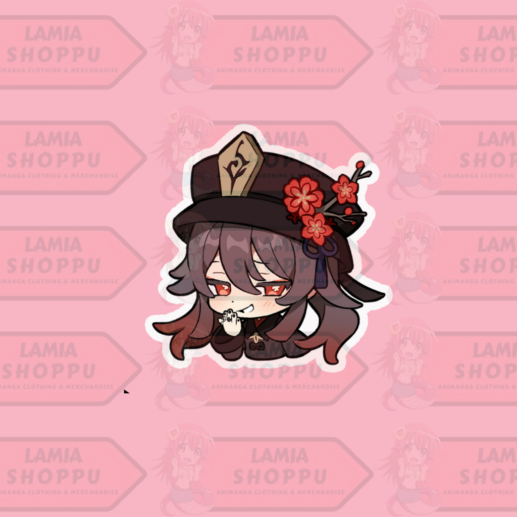 Jual Stiker Genshin Impact Hutao | Sticker Hutao Chibi Waifu | Shopee ...