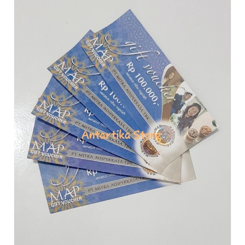 Jual [PROMO] Voucher MAP / MAP voucher 5 lembar x 100.000 | Shopee ...