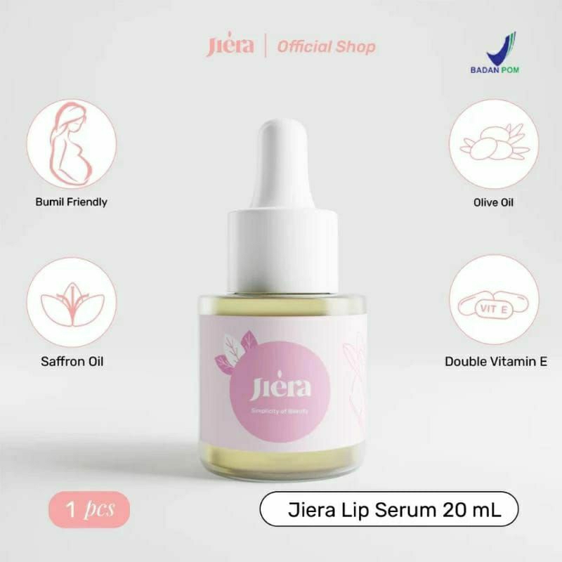 Jual Temukan JIERA Natural Lip Serum 20ml - Jiera Official Shop ...