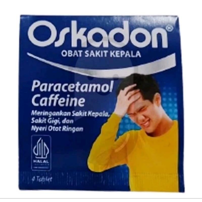 Jual OSKADON 4 Tablet - Obat Pereda Sakit Kepala Sakit Gigi dan Nyeri ...