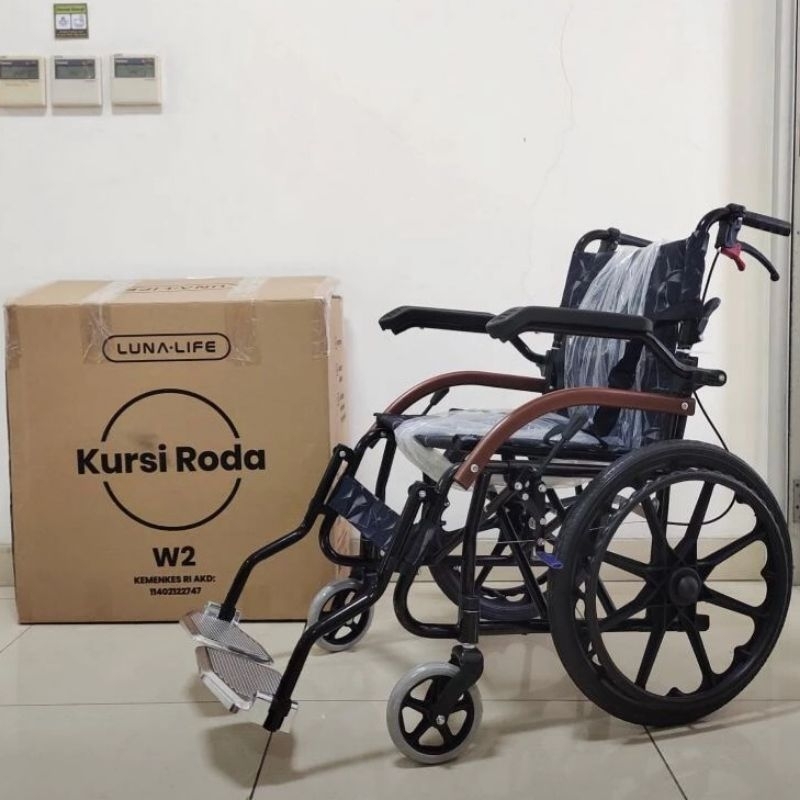 Jual Kursi Roda Travel GTT WC2 Pegangan Tangan Dapat Di Angkat | Shopee ...