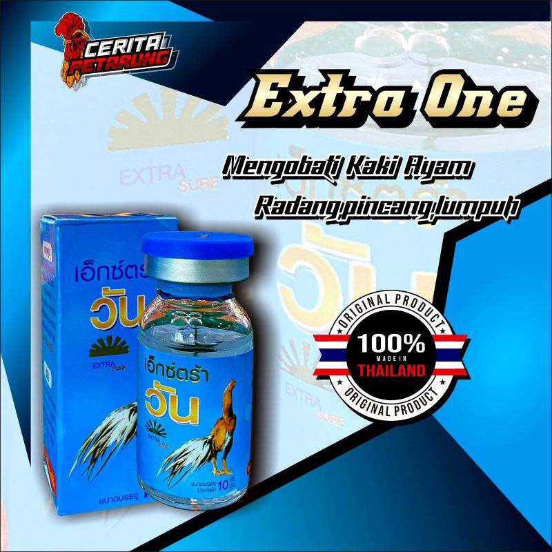 Jual EXTRA ONE OBAT PENYAKIT KAKI AYAM | Free stiker | Shopee Indonesia