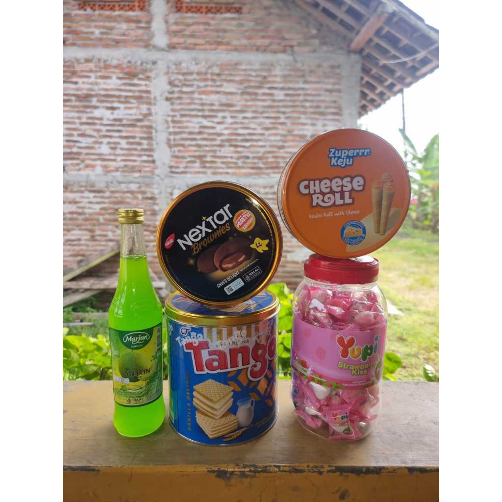 Jual PROMOO!! Paket Snack Lebaran Roti Kaleng Kue Kering | Shopee Indonesia