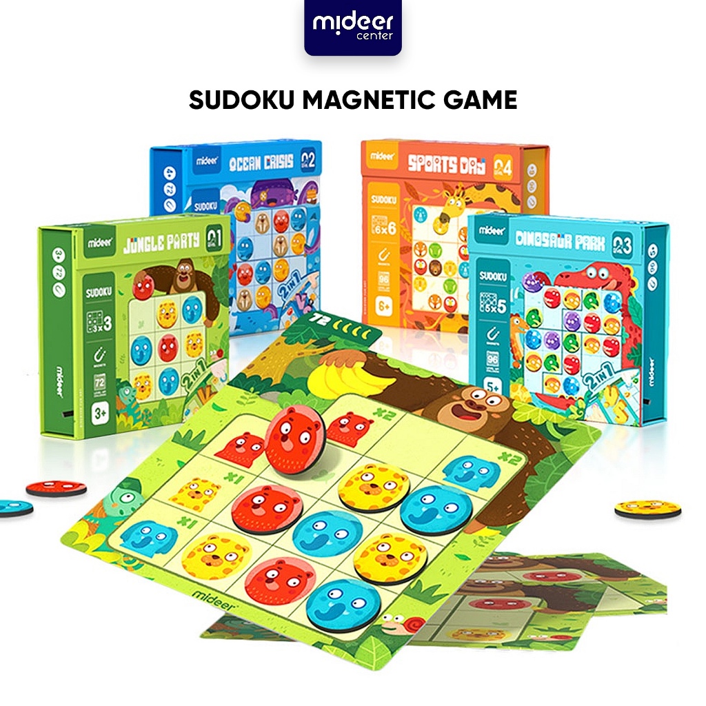 Jual Mideer The Training Toy Math Sudoku Logic Game Mainan Edukasi Anak ...
