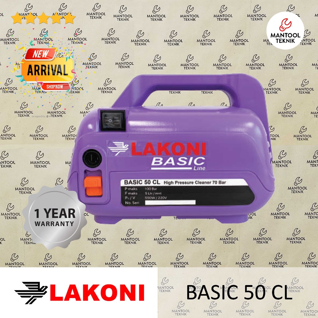 Jual Lakoni Basic 50CL Jet Cleaner Steam Cuci Mobil Motor High Pressure ...
