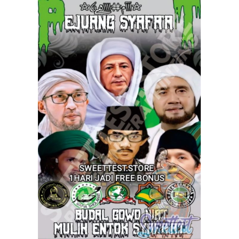 Jual TERBARU + CETAK BENDERA SYEKHERMANIA, BENDERA MAFIA SHOLAWAT ...