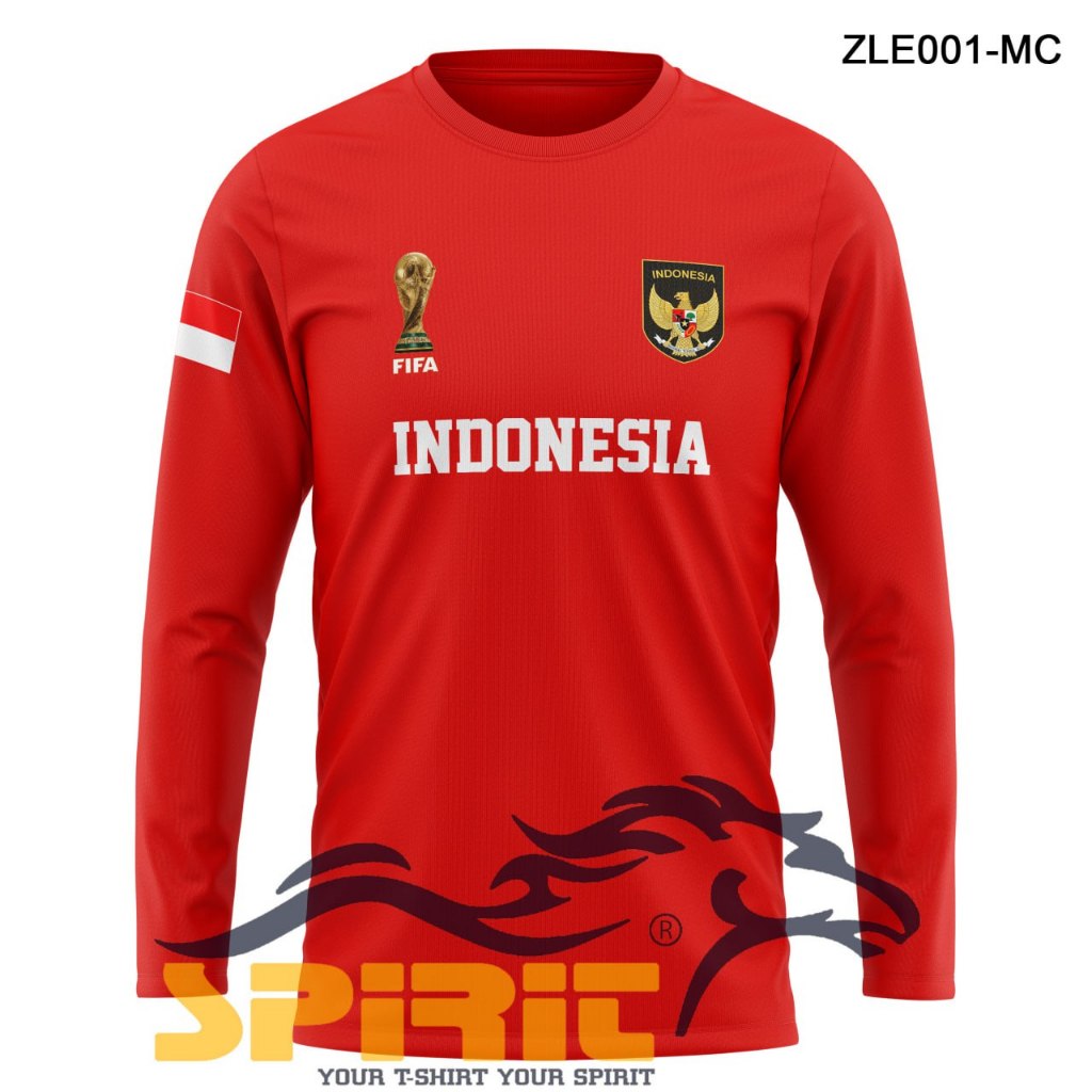 Jual KAOS TIMNAS INDONESIA BAJU KAOS TIMNAS INDONESIA GAMBAR PIALA ...