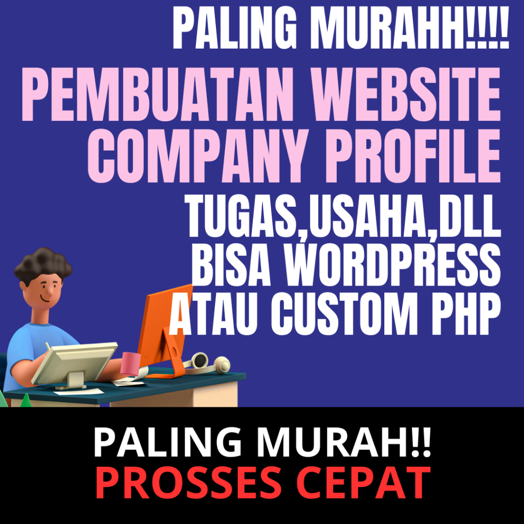 Jual Jasa Pembuatan Website , Company Profile , Website Usaha , Joki ...