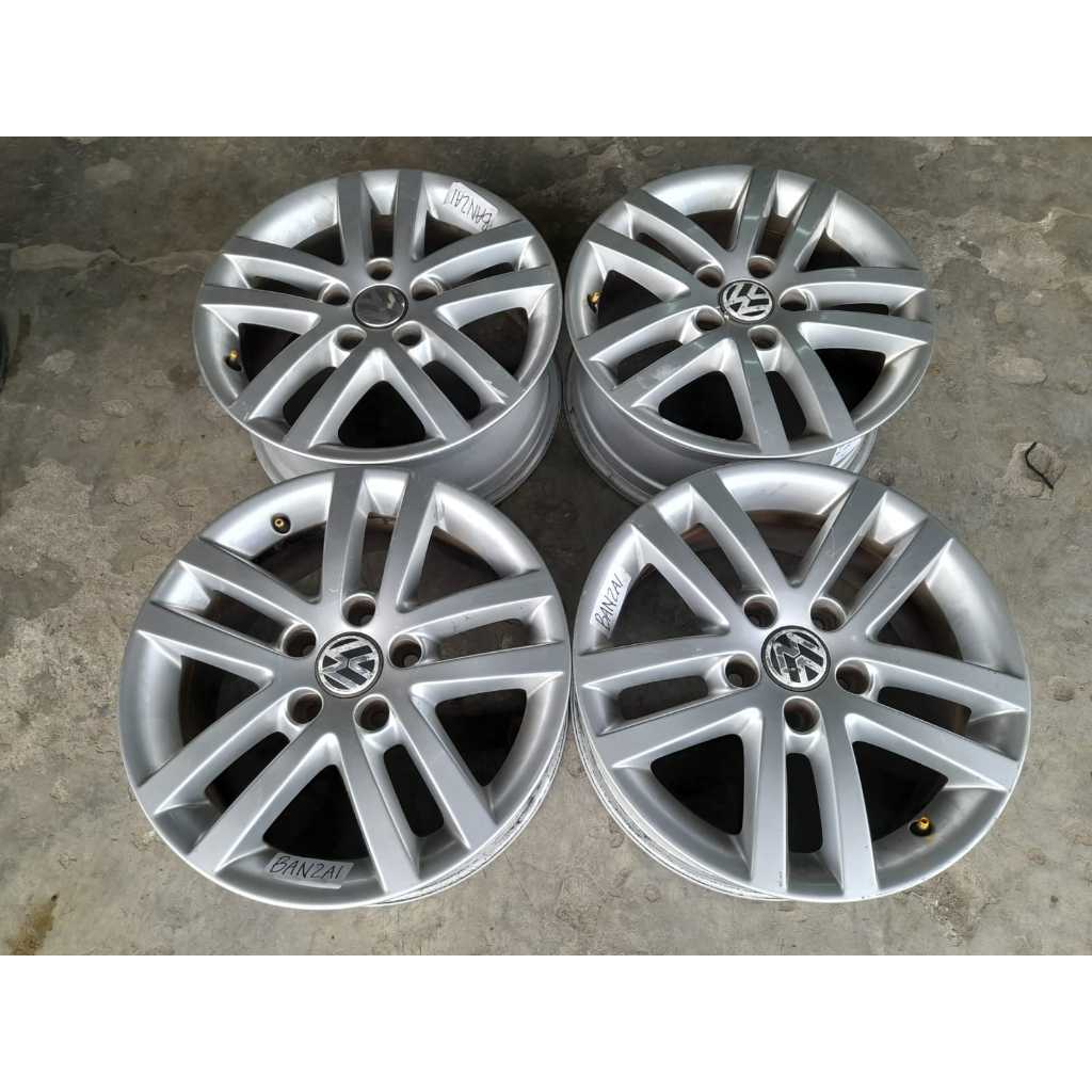 Jual Velg Copotan Original VW Golf Ring 16 Pcd 5x112 Volkswagen ...