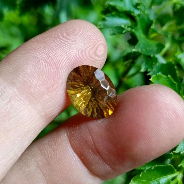 Jual Batu Permata Natural YELLOW CITRINE QUARTZ + Memo (4,70ct ...